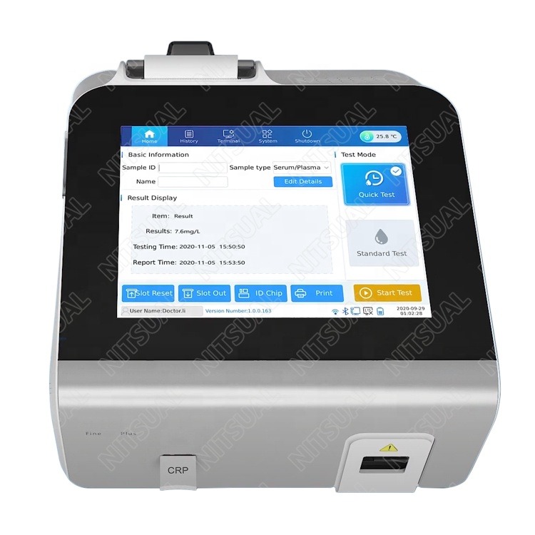 POCT Immunofluorescence Immunoassay Analyzer Hormone Analyzer Machine ...